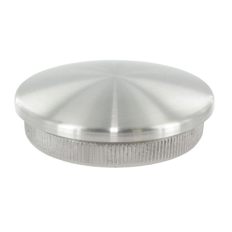 Embout arrondi à frapper inox