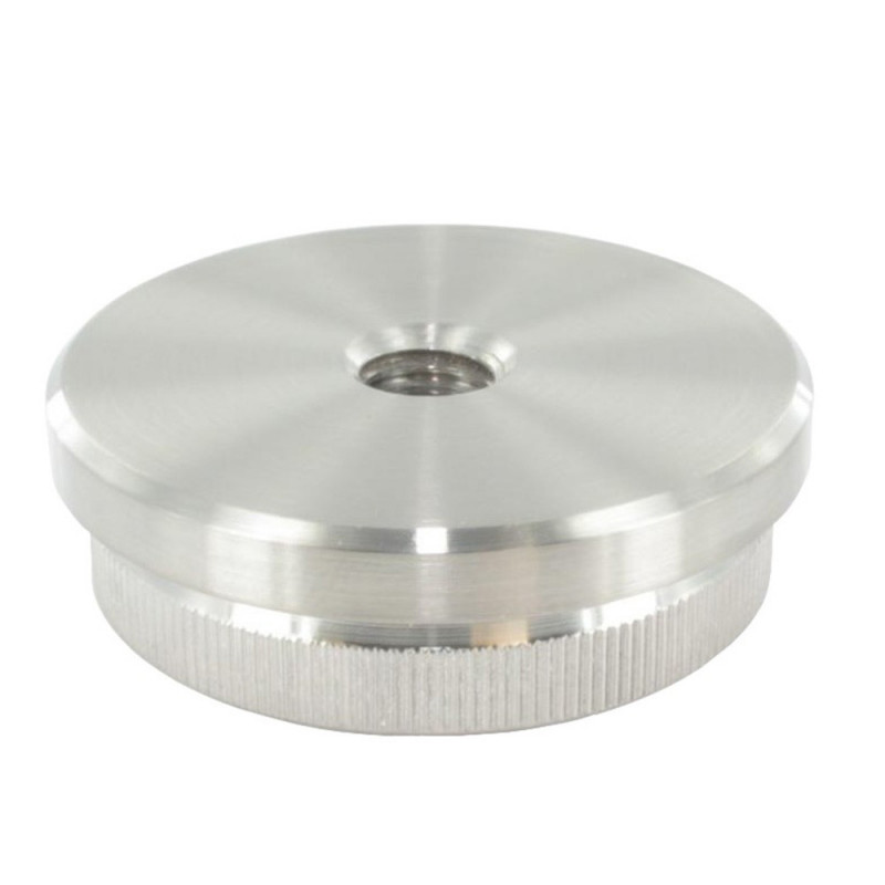 Embout plat à frapper fileté M8 inox