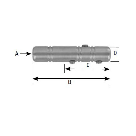 Terminaison câble inox à sertir